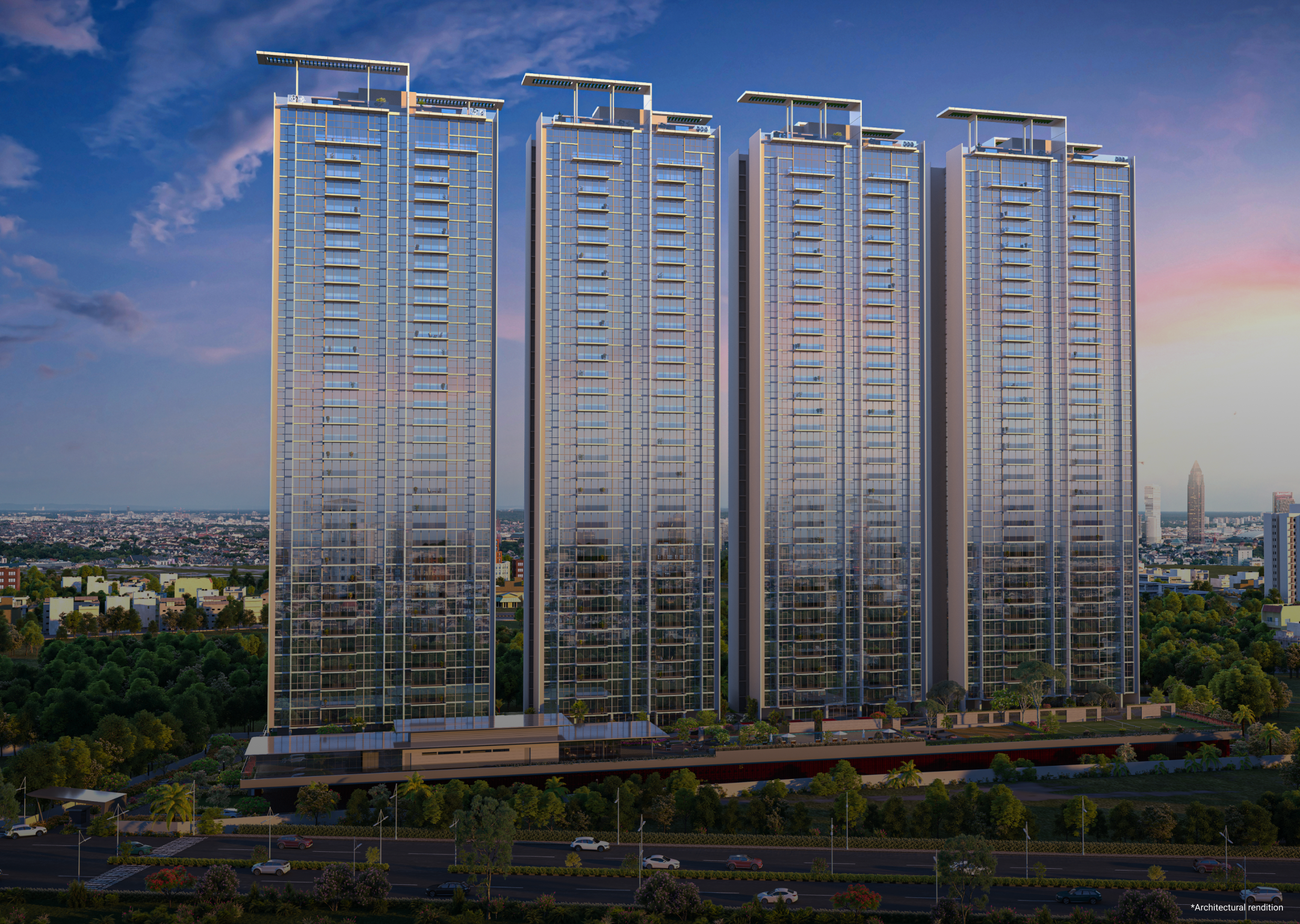 Luxurious 3 & 4 BHK Flats in Balewadi at The Balmoral Towers